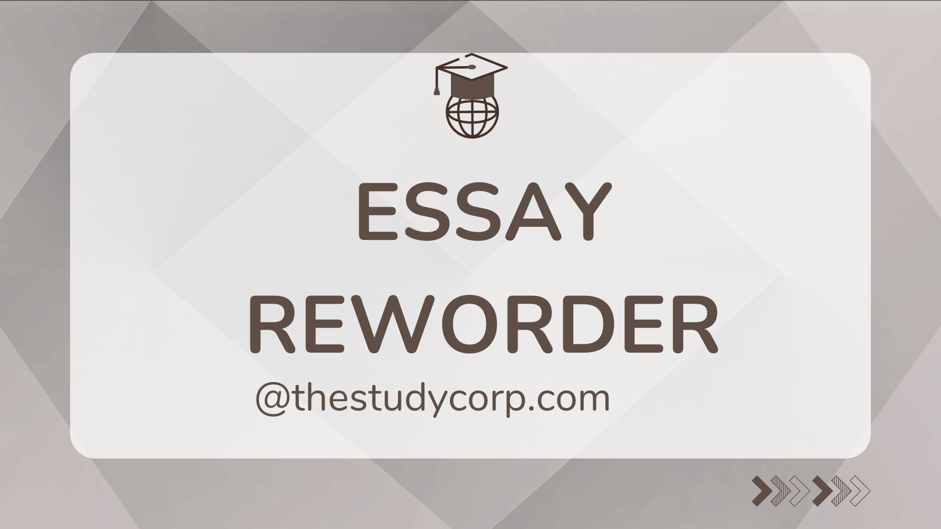 Free Essay Reworder For Students