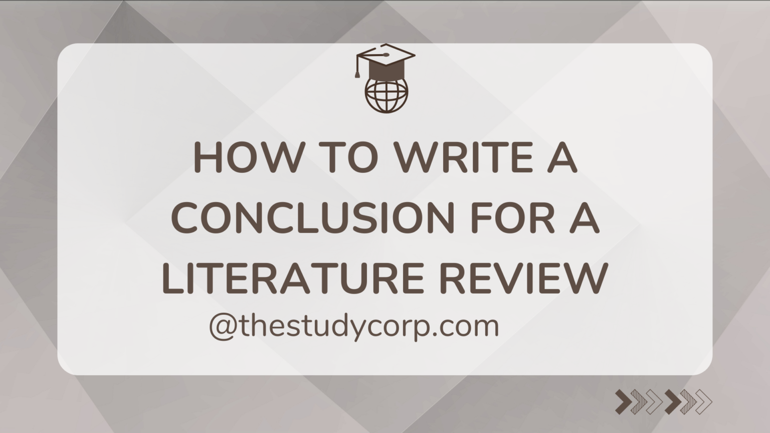 How To Write A Conclusion For A Literature Review: A Guide