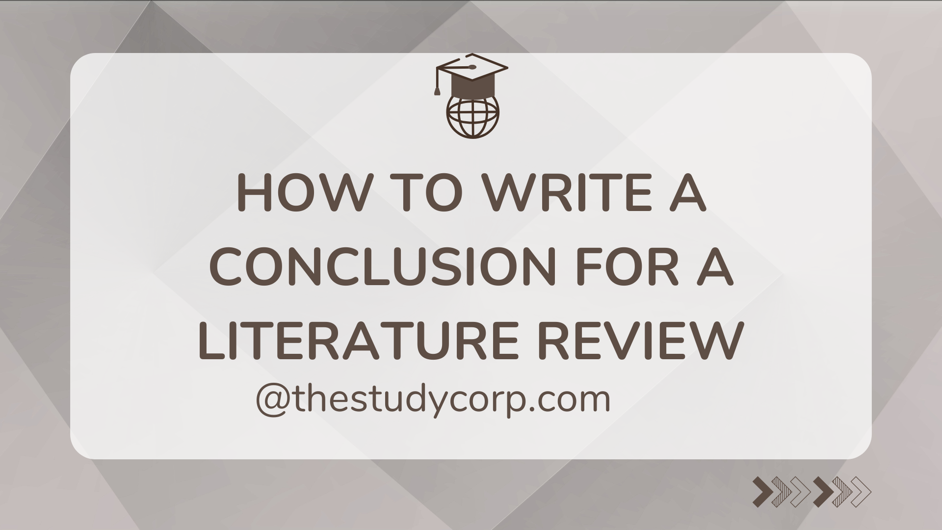 How To Write A Conclusion For A Literature Review: A Guide