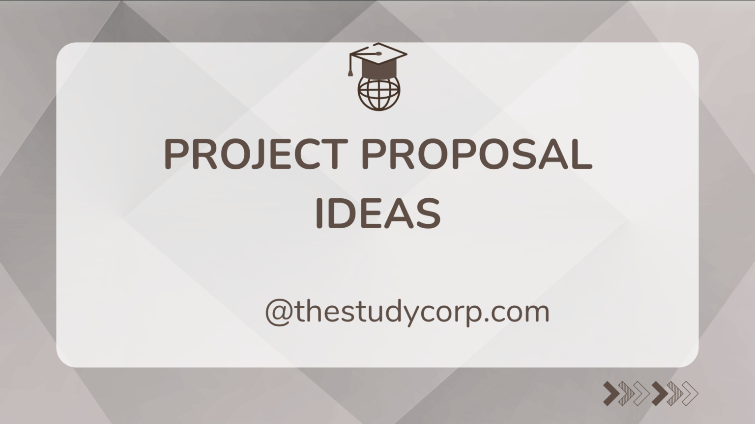 200+ Project Proposal Ideas & Research Topics For Students